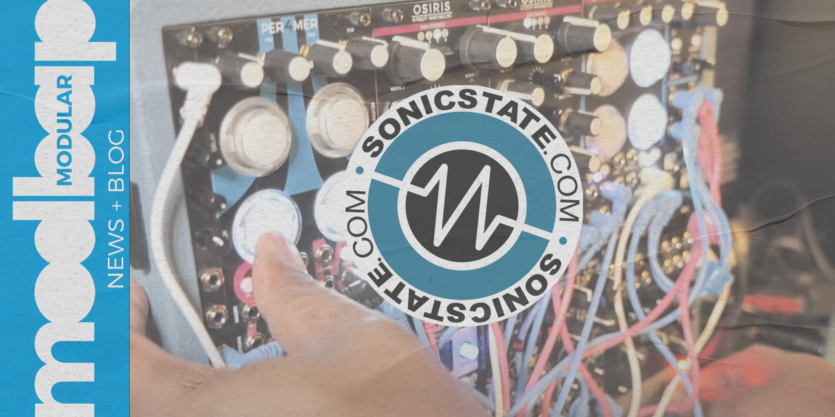Sonicstate Drops in on Modbap Modular at Superbooth 2022